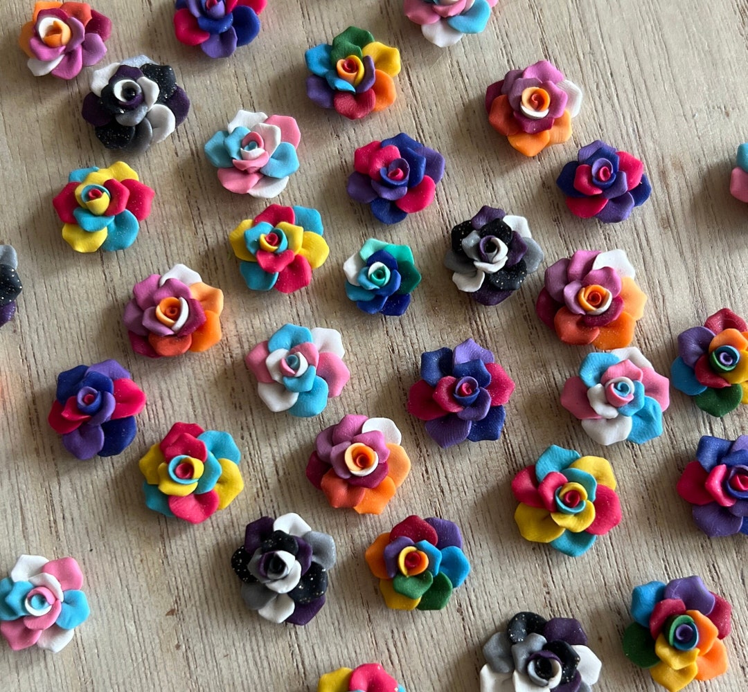 Gay Pride Rose Earrings | Rainbow, Transgender, Bisexual, Asexual ...