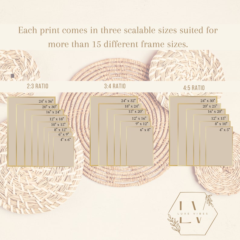 Earthy Floral Print | Set of 3 | Botanical Line Art | Boho Art Prints ...