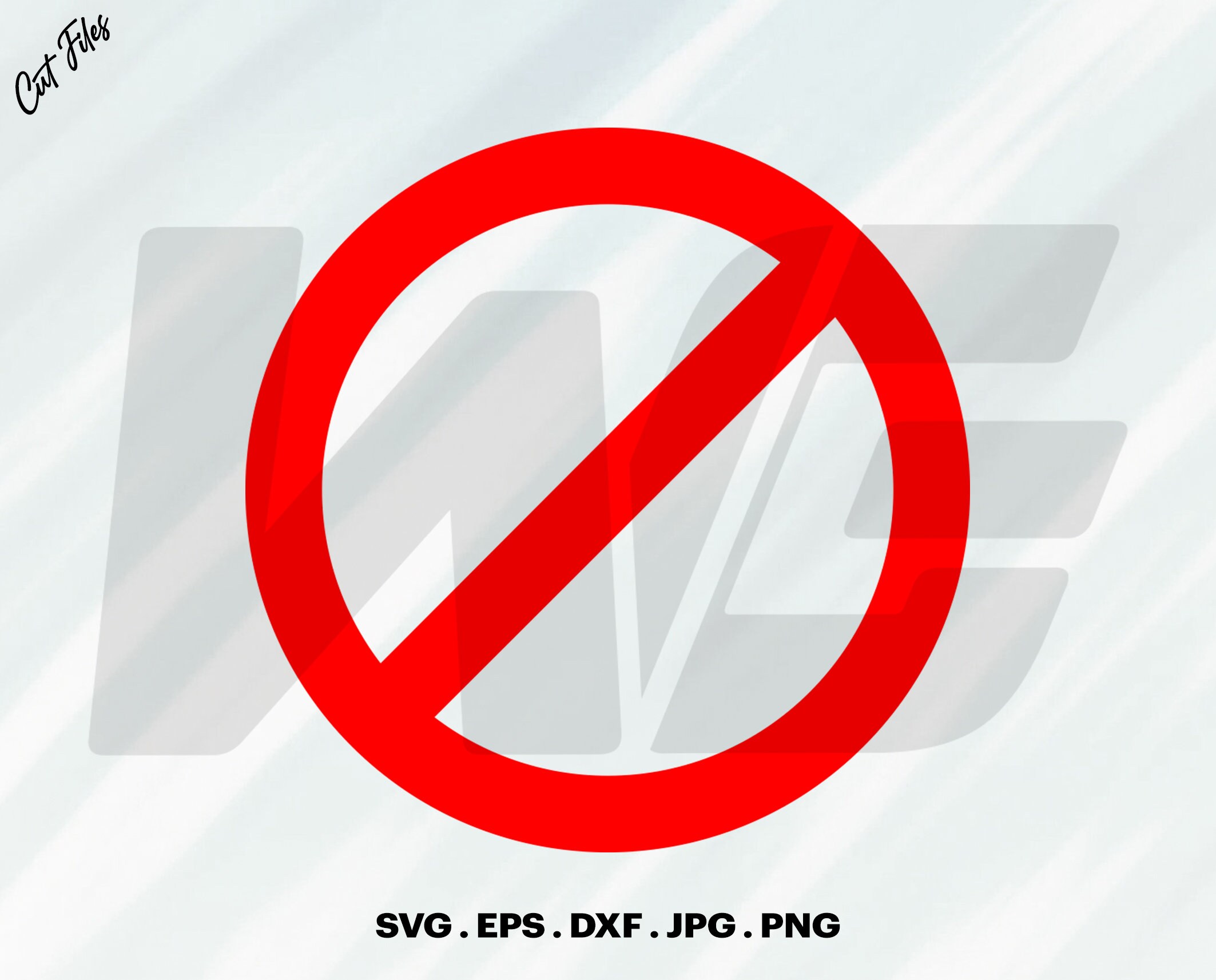 Blocked Sign SVG Block Sign No Entry Sign Cut File For - Etsy 日本