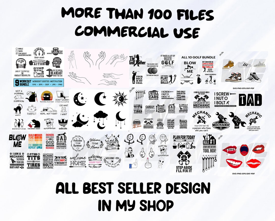 All Best Seller Bundle in My Shop, All Svg Bundle, Whole Best Seller ...