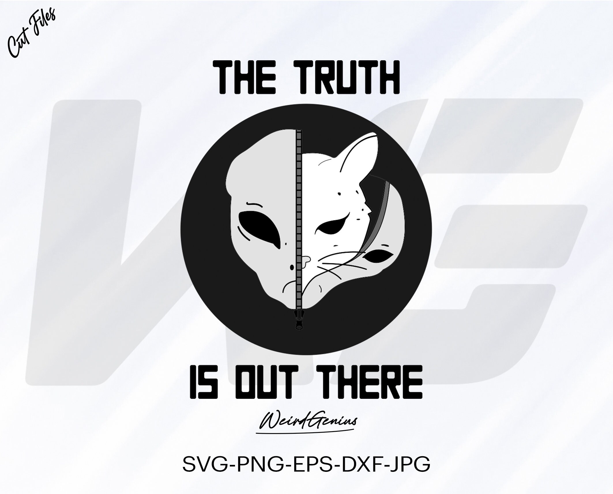 Alien Cat Svg Cat Svg Alien Svg Funny Cat Meme Svg High - Etsy Ireland