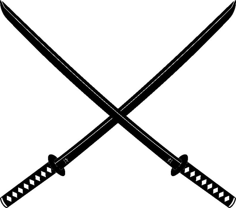 Katana Svg Sword Svg Japanese Sword Svg Samurai Svg - Etsy India