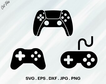 Game Controller Svg. Vector Cut File for Cricut, Silhouette, Pdf Png ...