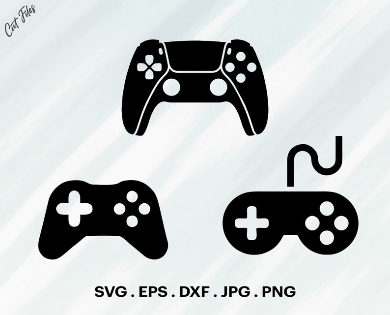 Game Controller Bundle Controller SVG Gamer SVG Joystick - Etsy