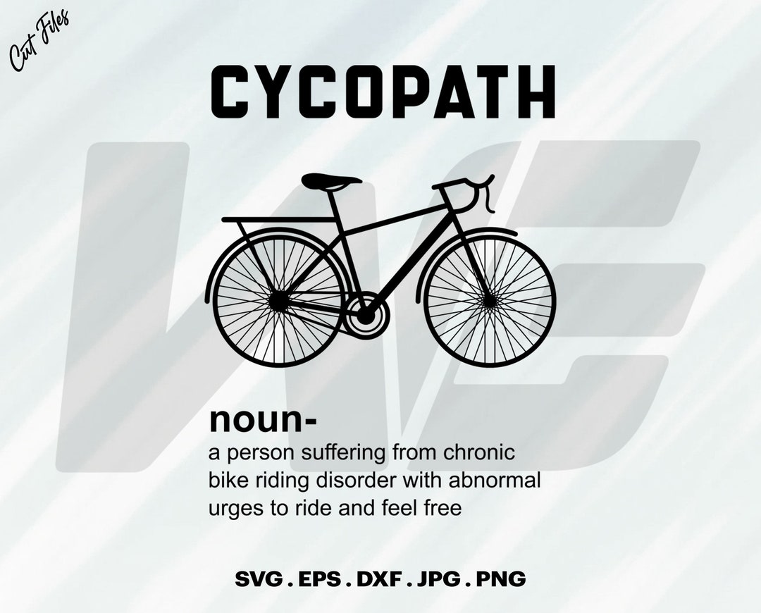 CYCOPATH Bicycle Svg, Eps, Dxf, Png, Jpg, Vector (digital Download) - Etsy