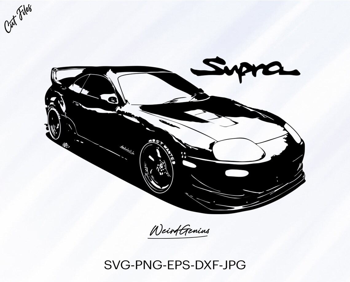 Japan Car Svg JDM Car Svg Abstract Car Svg Sports Car Svg | Etsy