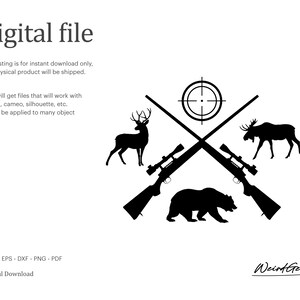 Crossed Sniper Rifle Svg, Hunting Rifle Svg, Hunting Svg, Sniper Rifle ...