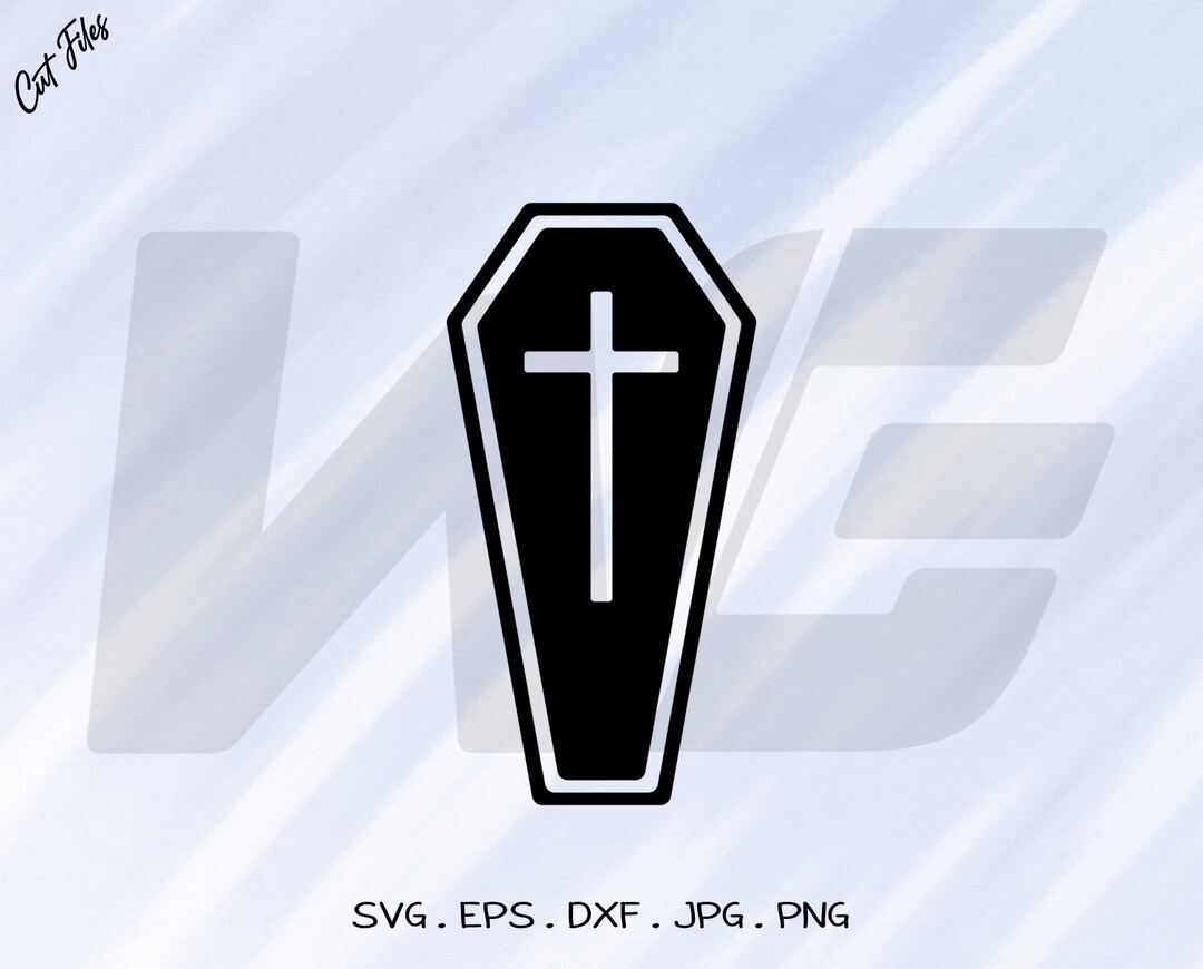 Coffin Svg, Coffin Png, Spooky Svg, Halooween Svg, Cut File for Cricut ...