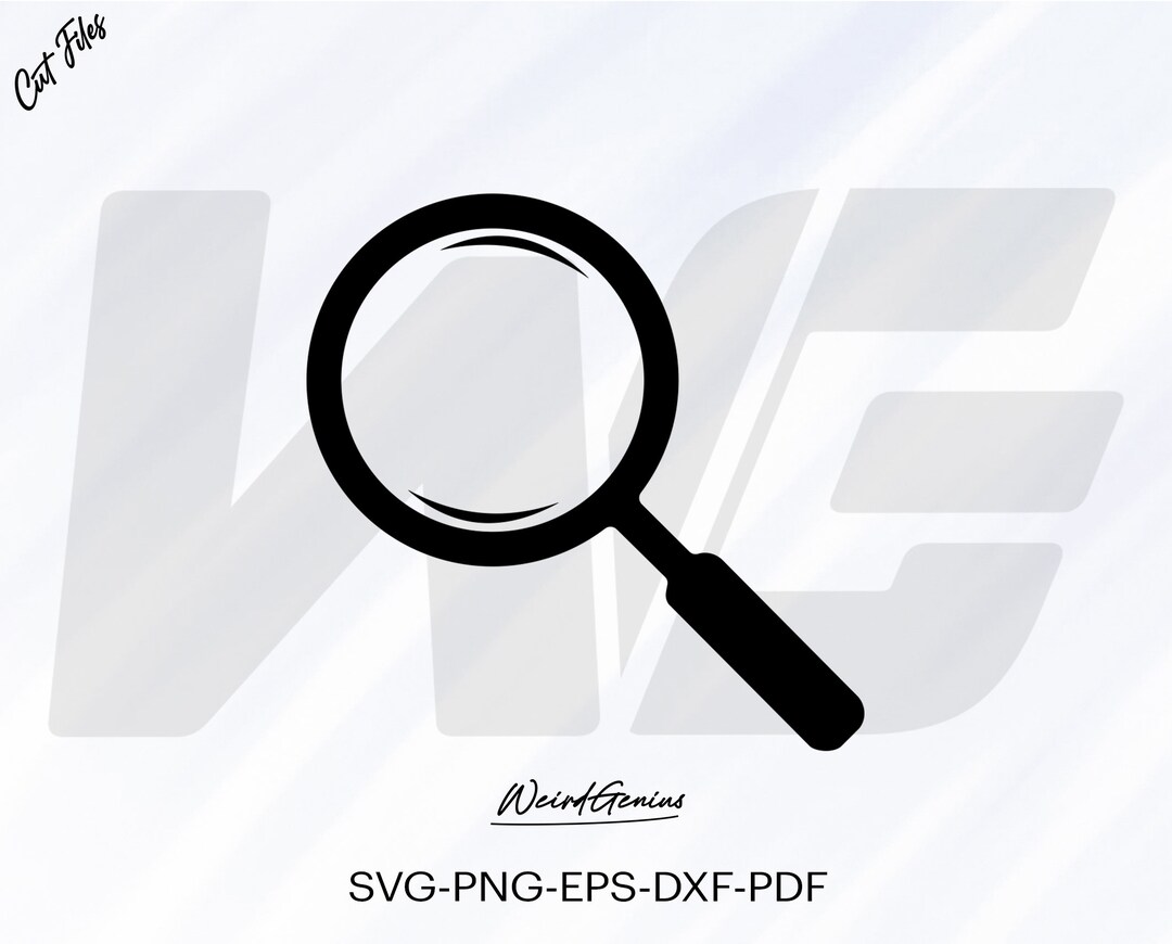 Magnifying Glass Vector Svg Png, Magnifier Svg, Transparent Background ...