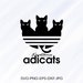 Adicats Funny Cat Svg, Cat Svg, Instant Download Svg, High Quality File ...
