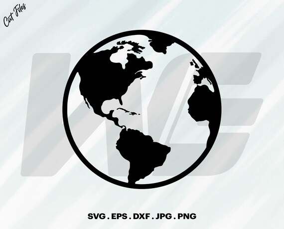 Earth Svg Earth Png Earth Clipart Cut File For cricut | Etsy