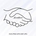 Shake Hand Svg, Handshaking Svg, Instant Download Svg, High Quality ...