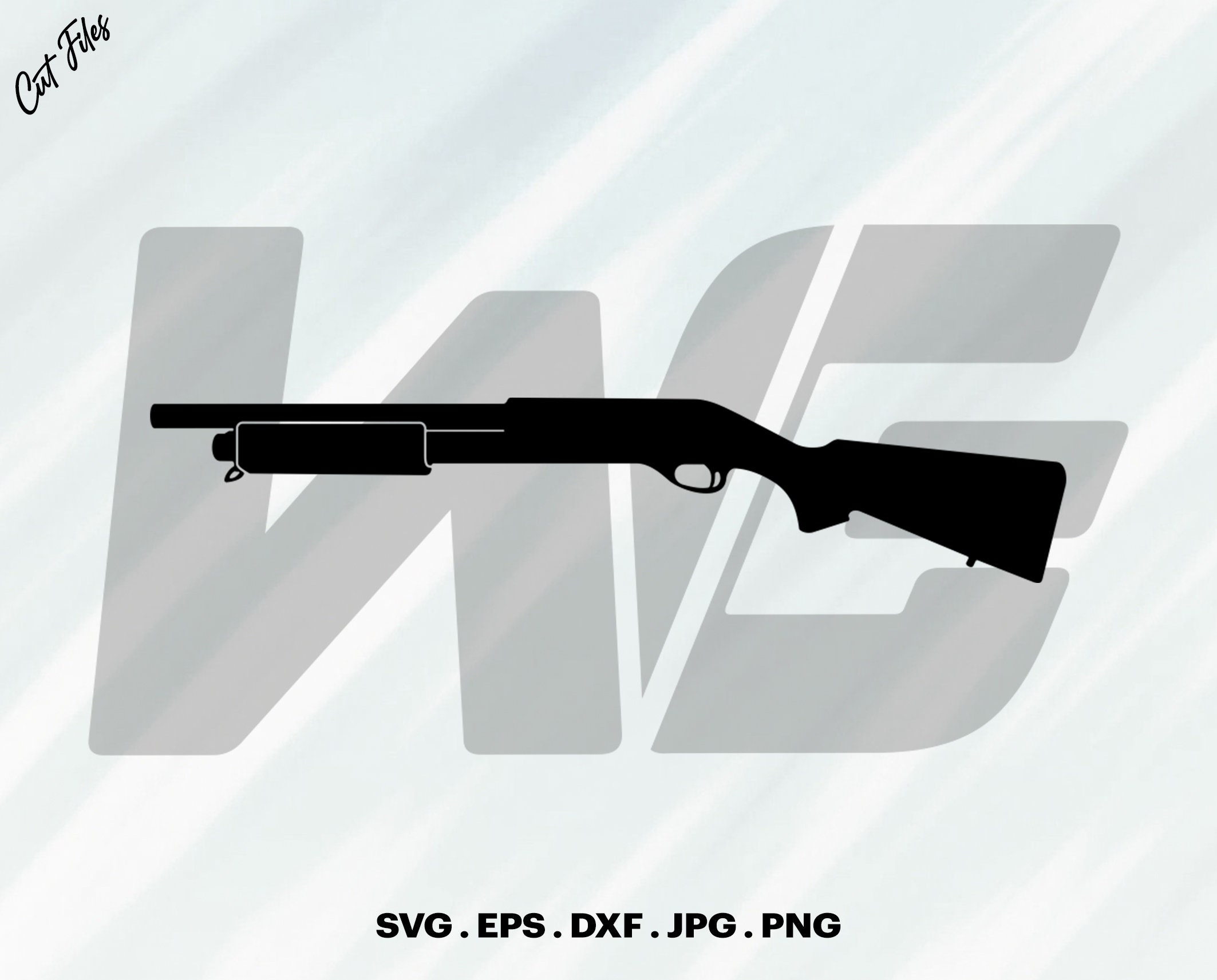 Shotgun Svg Shotgun Vector SVG Shotgun Clipart Shotgun Cut - Etsy España