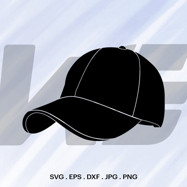 Baseball Cap Svg - Etsy