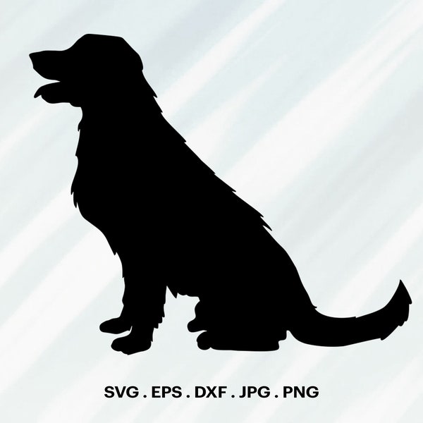 Golden Retriever Dxf File - Etsy