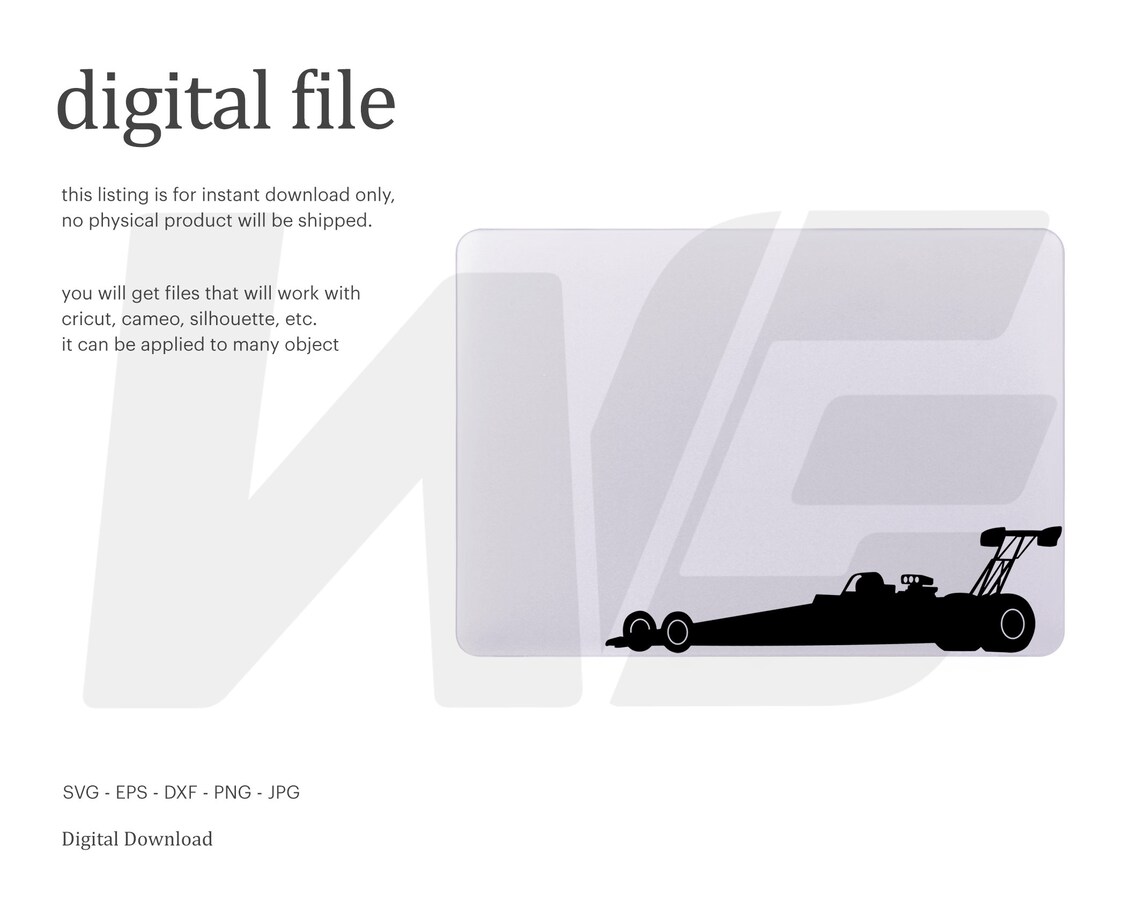 Dragster SVG, Drag Car Clipart, Racing Cut File (digital Download) - Etsy