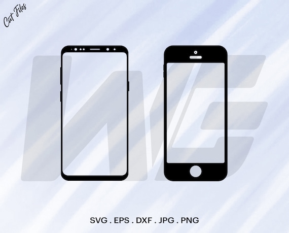 Smartphone Svg Smartphone Screen Silhouette Smartphone Png - Etsy