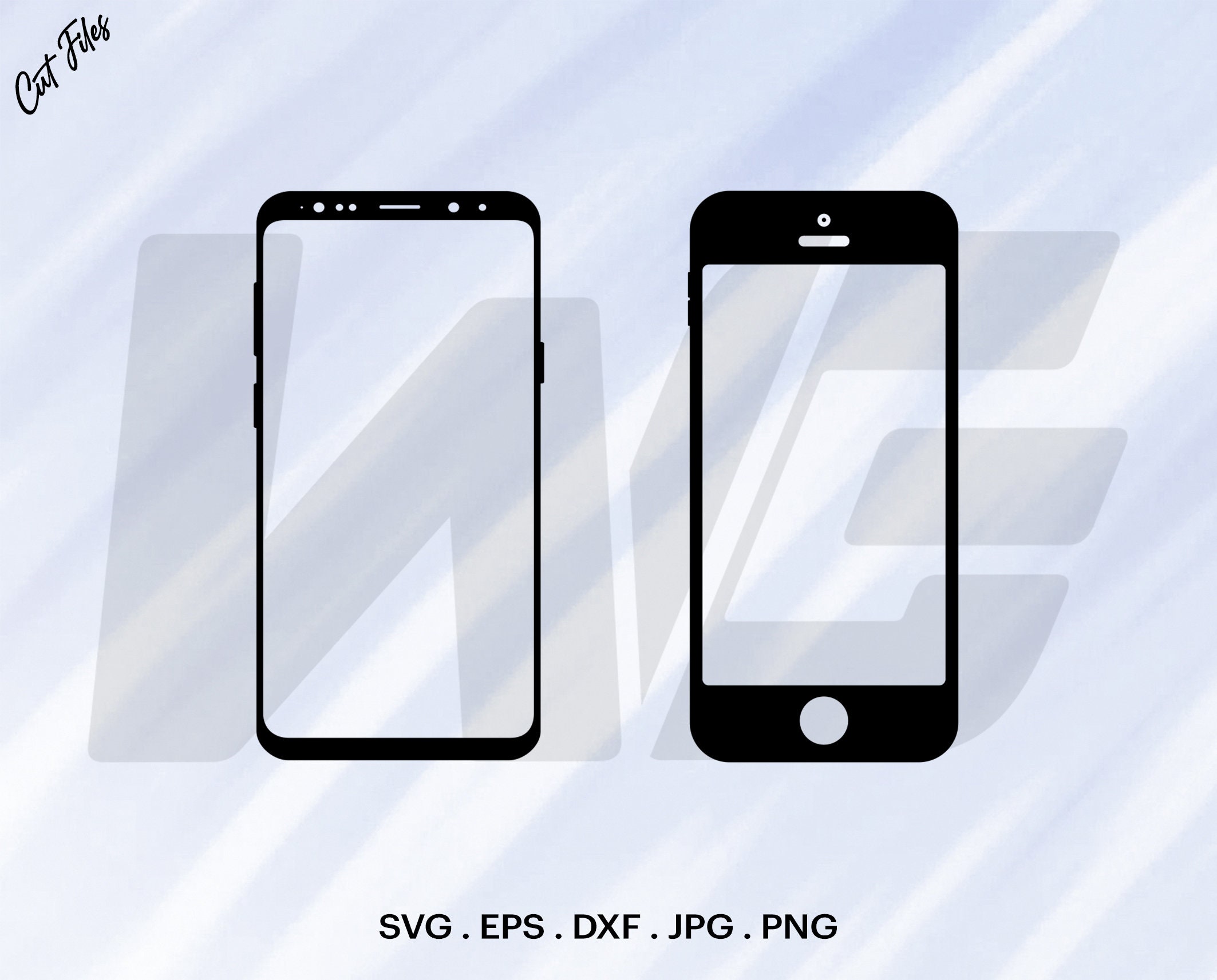 Smartphone svg, silueta de pantalla de teléfono inteligente, teléfono ...