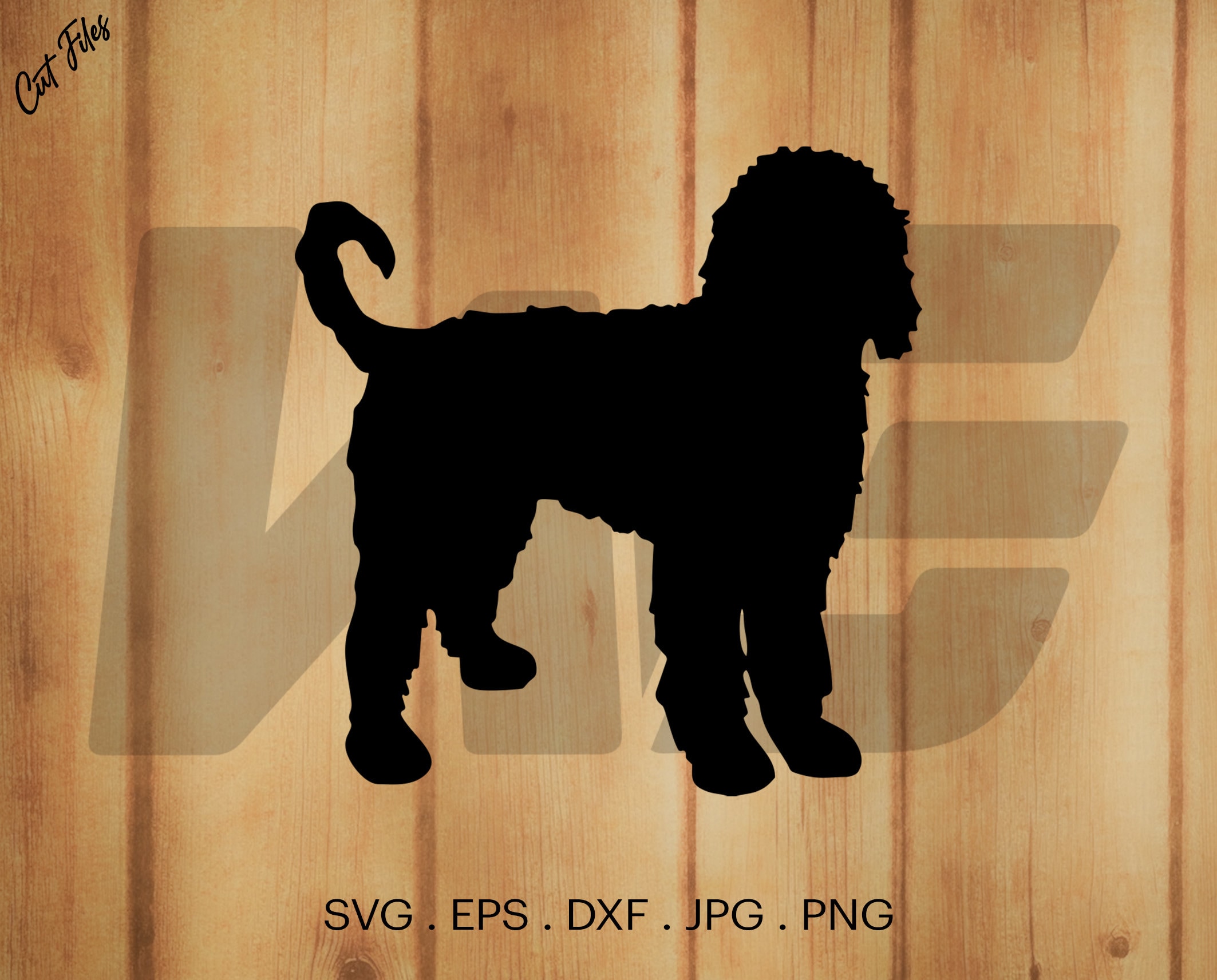 Labradoodle Silhouette Labradoodle SVG Labradoodle Dog SVG - Etsy Finland