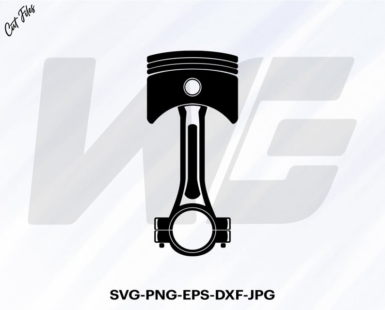 Piston Svg, Enggine Piston Svg, Mechanic Svg, Cut File for Cricut ...