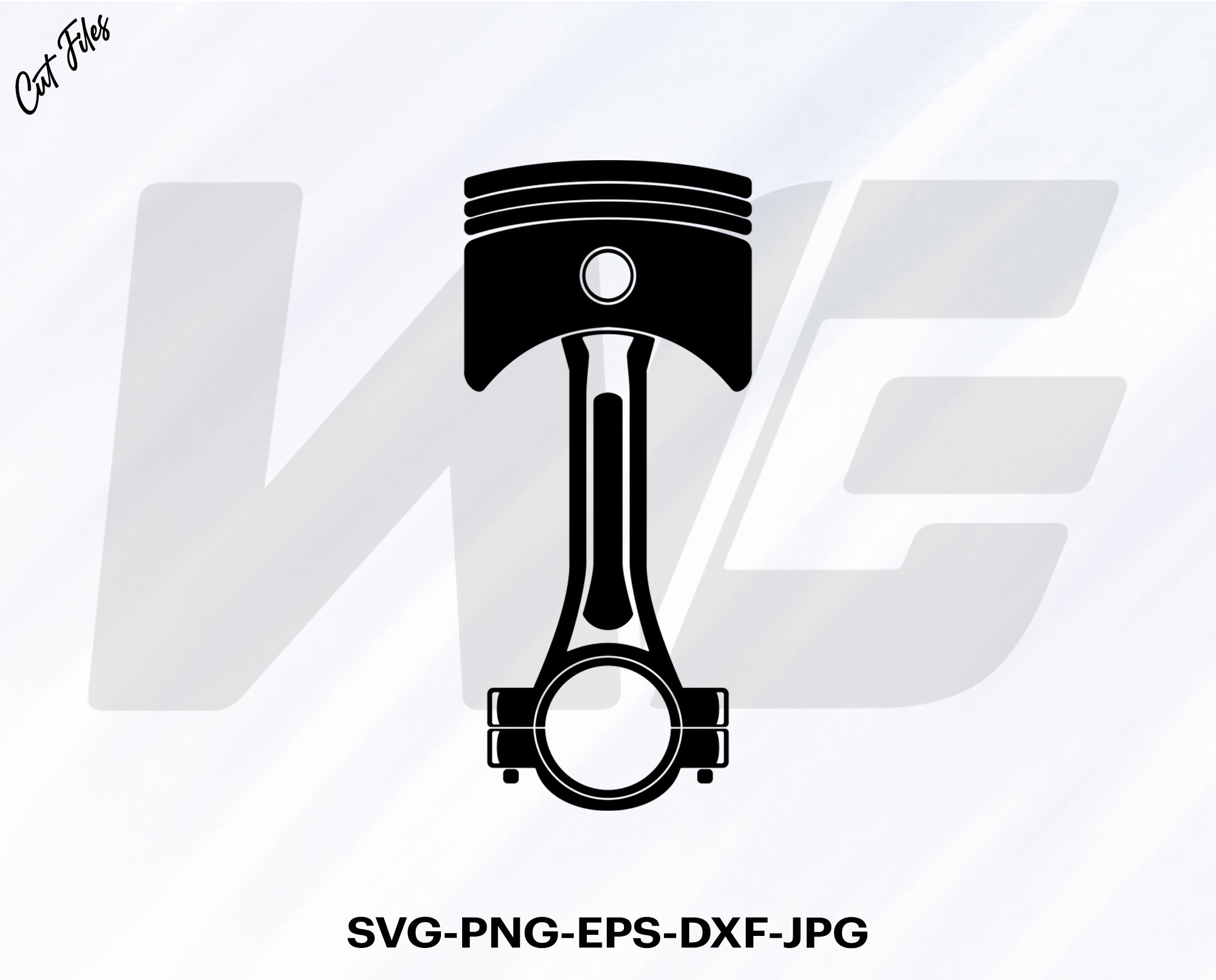 Piston Svg Enggine Piston Svg Mechanic Svg Cut File for | Etsy