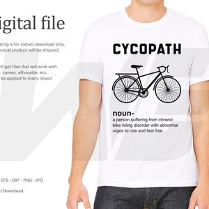 CYCOPATH Svg, Bicyle Svg, Bicycle Png, Cut File for Cricut, Clipart ...