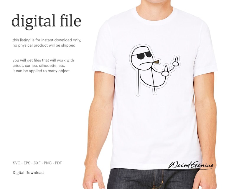 Middle Finger Svg Middle Finger Funny Tshirt Design Svg - Etsy