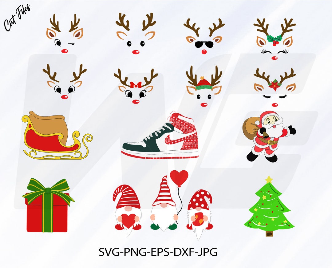 Christmas Svg Bundle Christmas Svg Christmas Clipart Xmas - Etsy