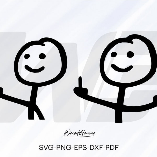 Middle Finger Hand Figure - Etsy