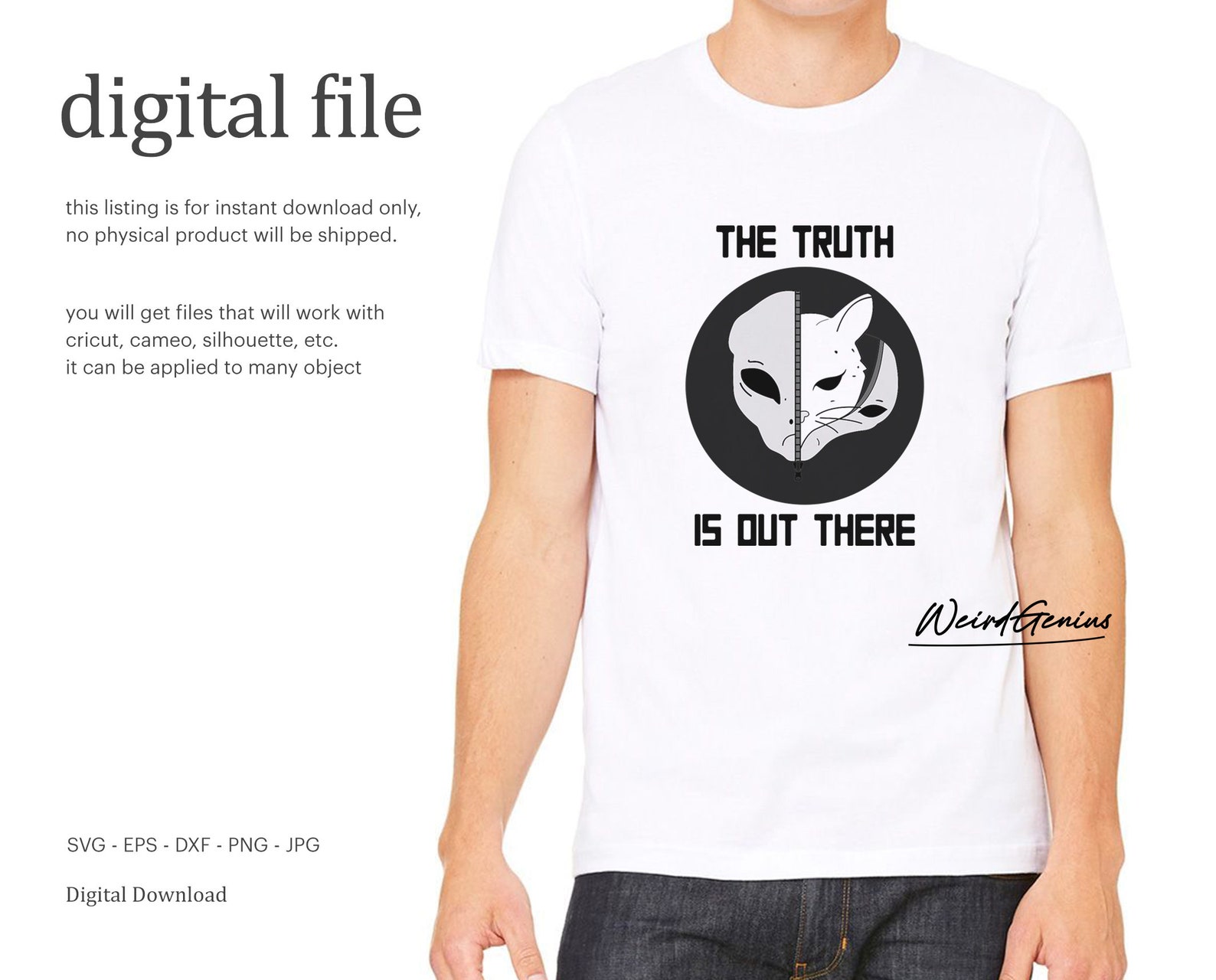 Alien Cat Svg Cat Svg Alien Svg Funny Cat Meme Svg High - Etsy