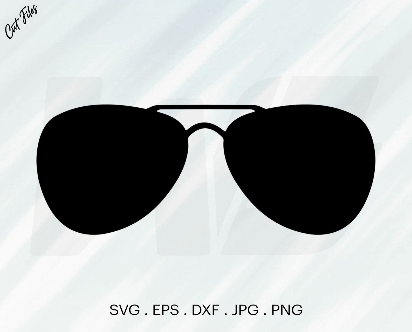 Aviator Sunglasses SVG Sunglasses SVG Aviators SVG - Etsy