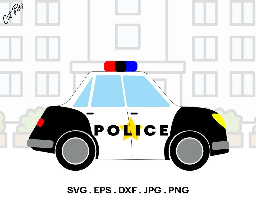 Police Car SVG, Cop Car, Law Enforcement Svg, Police SVG, Cut File for ...
