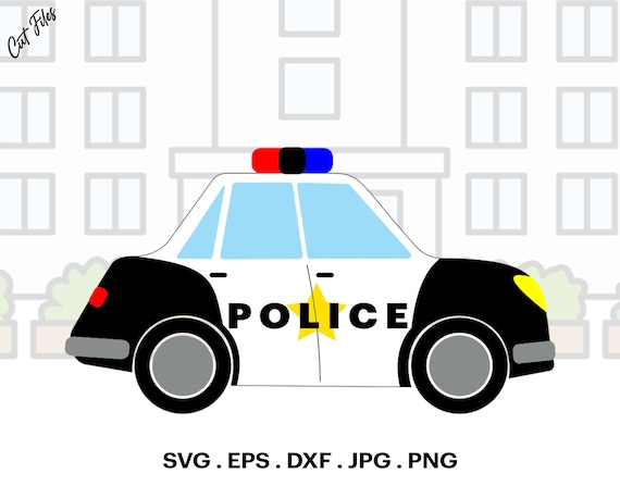 Police Car SVG Cop Car Law Enforcement Svg Police SVG Cut | Etsy