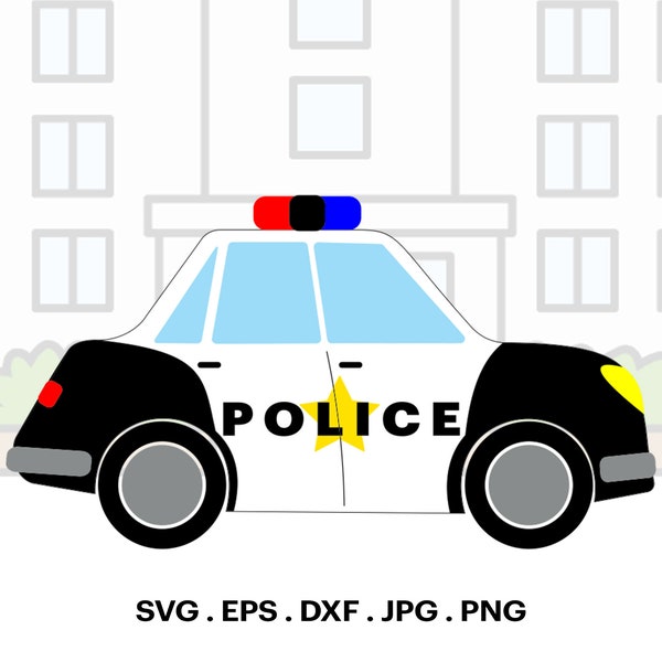 Police Svg - Etsy
