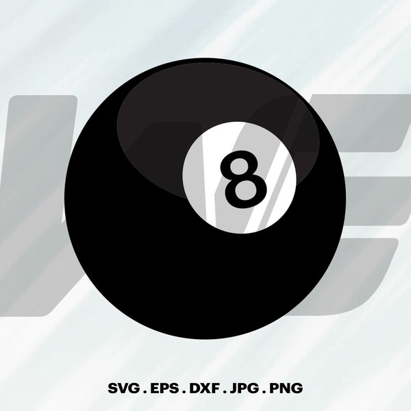 8 Ball Decal - Etsy
