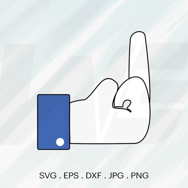 Middle Finger Svg - Etsy Australia