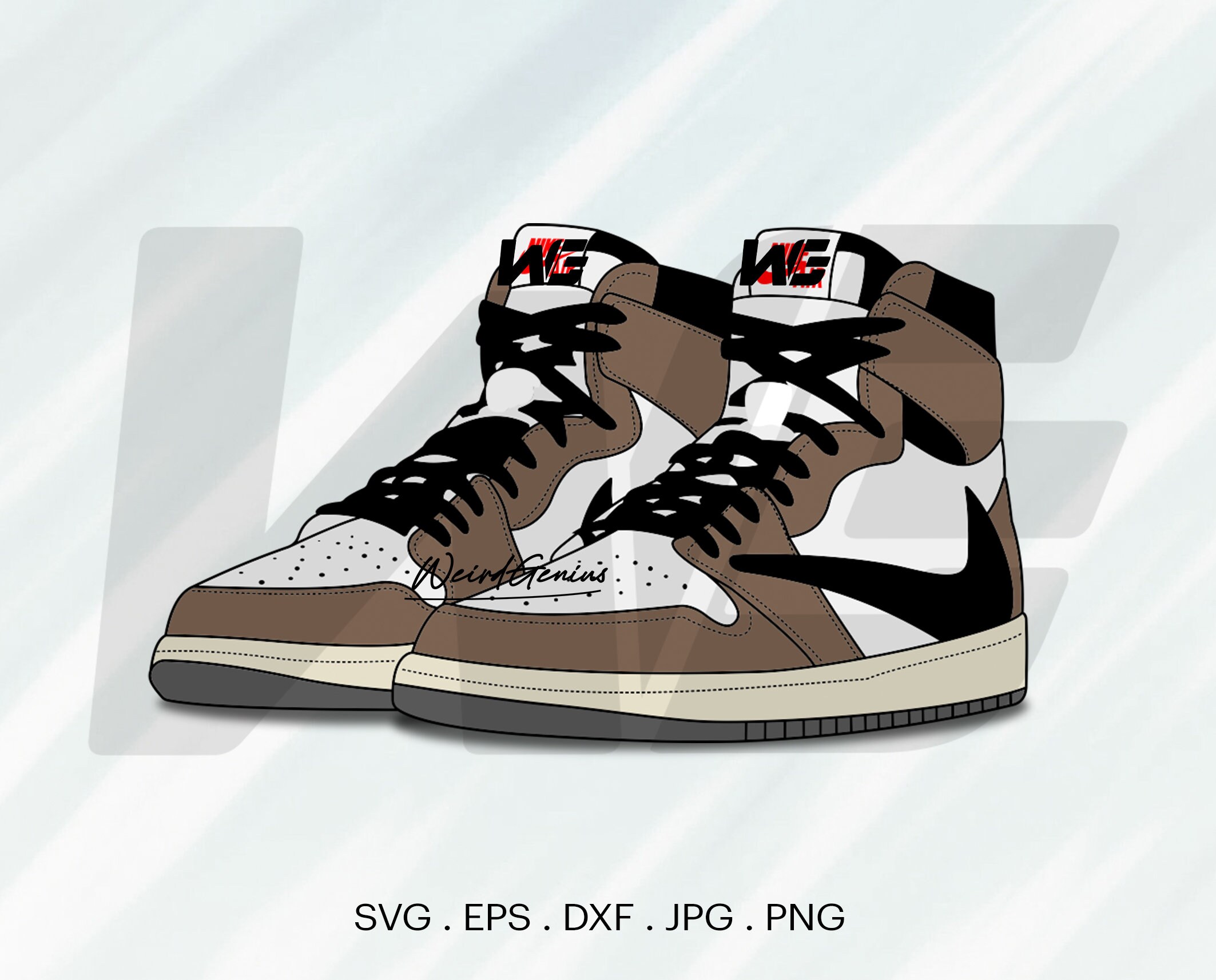 Sneaker SVG Sneakers Shoes SVG Fashion Shoes Svg High - Etsy