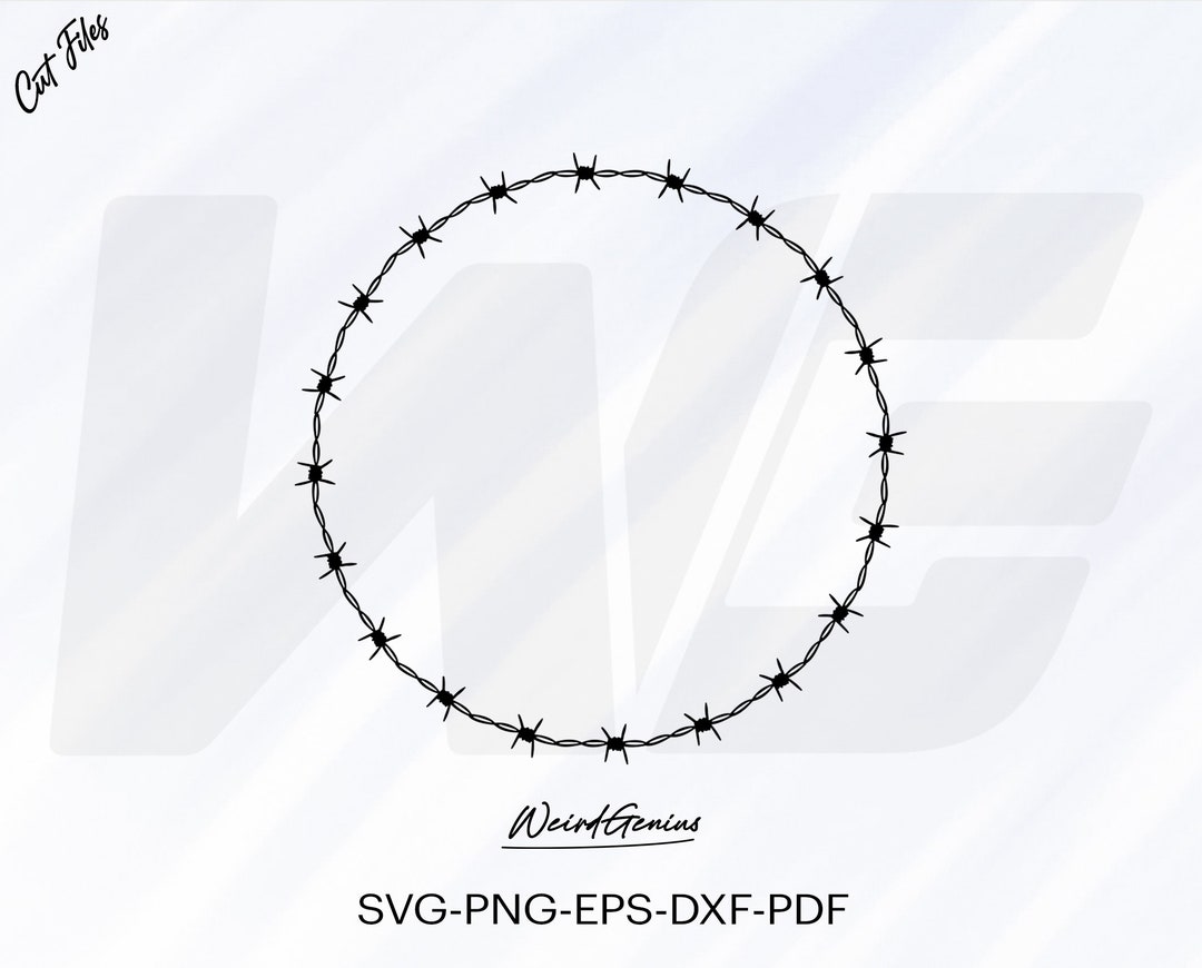 Barbed Wire Svg, Barb Wire, Wired Fence, Spiked Wire Svg, Vines Svg ...