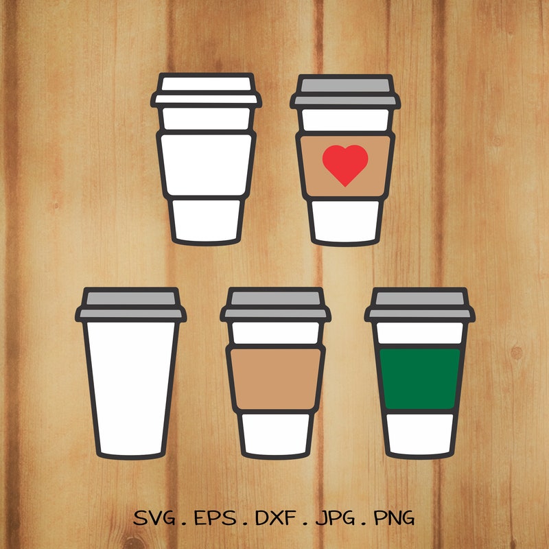 Coffee Cup Svg - Etsy