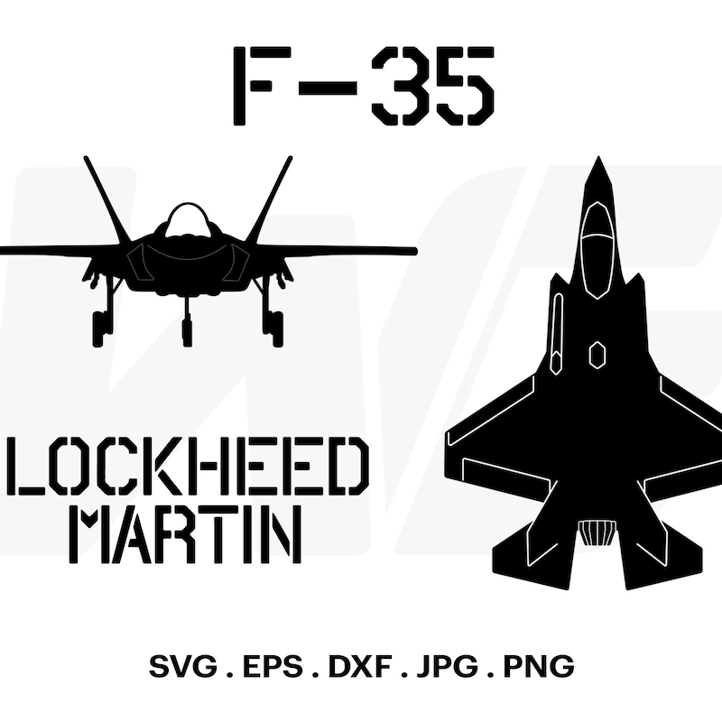 F35 Silhouette - Etsy