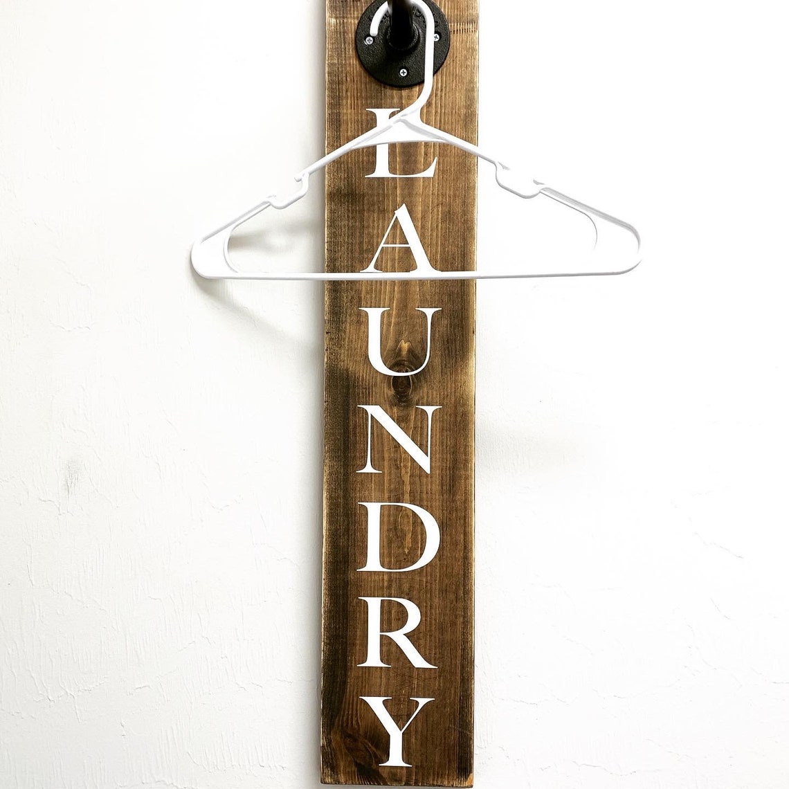 Laundry Room Decor / Hanging Rack / Clothes Hanger / Small - Etsy