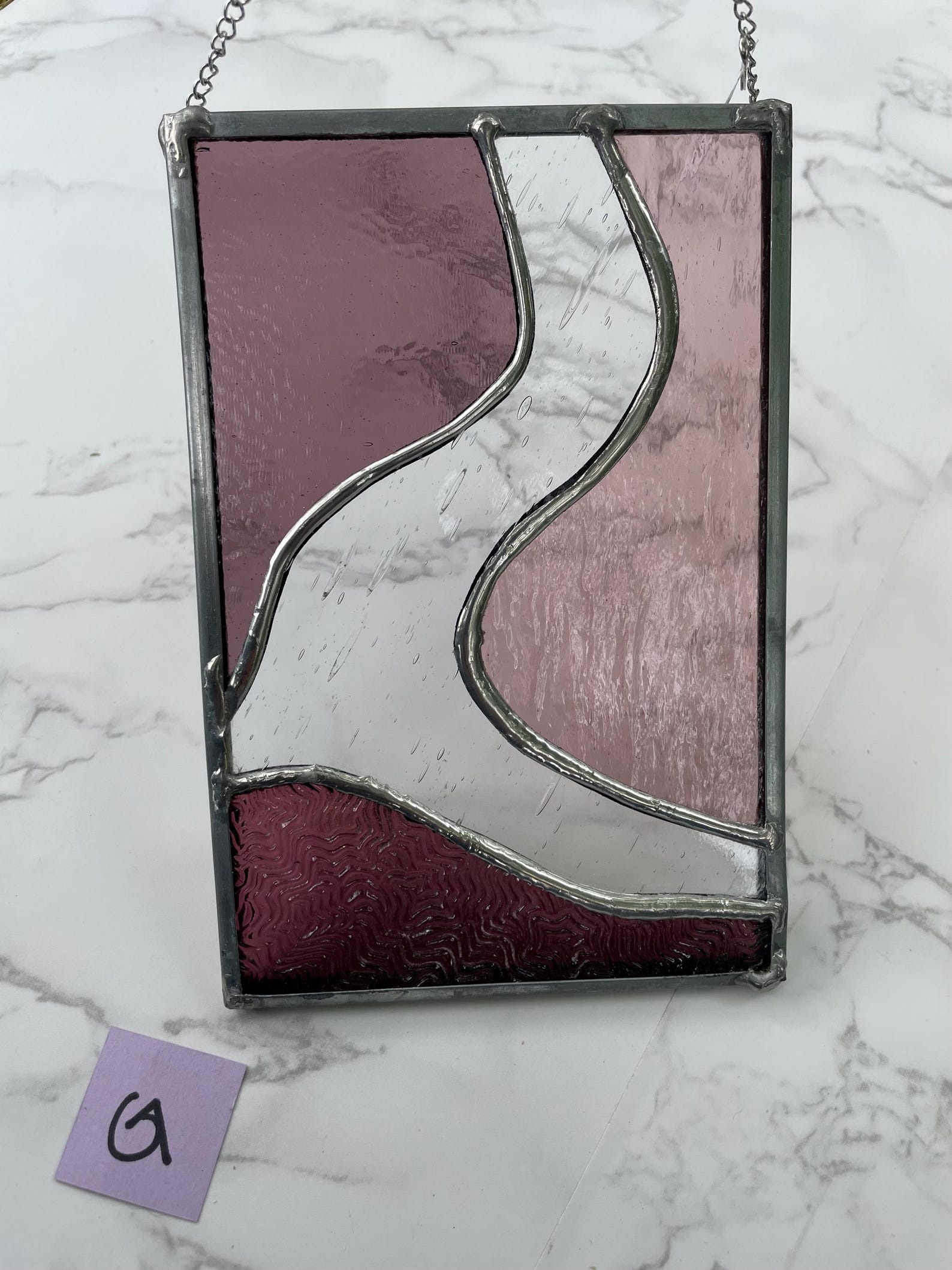 Stained Glass Landscape 4x6 Suncatcher - Etsy