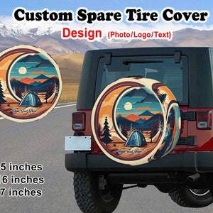 Custom Spare Tire Covers for Campers,personalized Name Tire Cove,fully ...