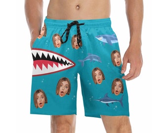 Funny Beach Shorts | Etsy