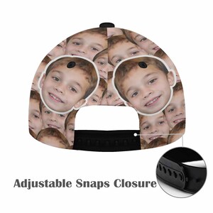 Custom Cap Face/photos Mashup,any Face Allover Hat,personalised Unisex ...