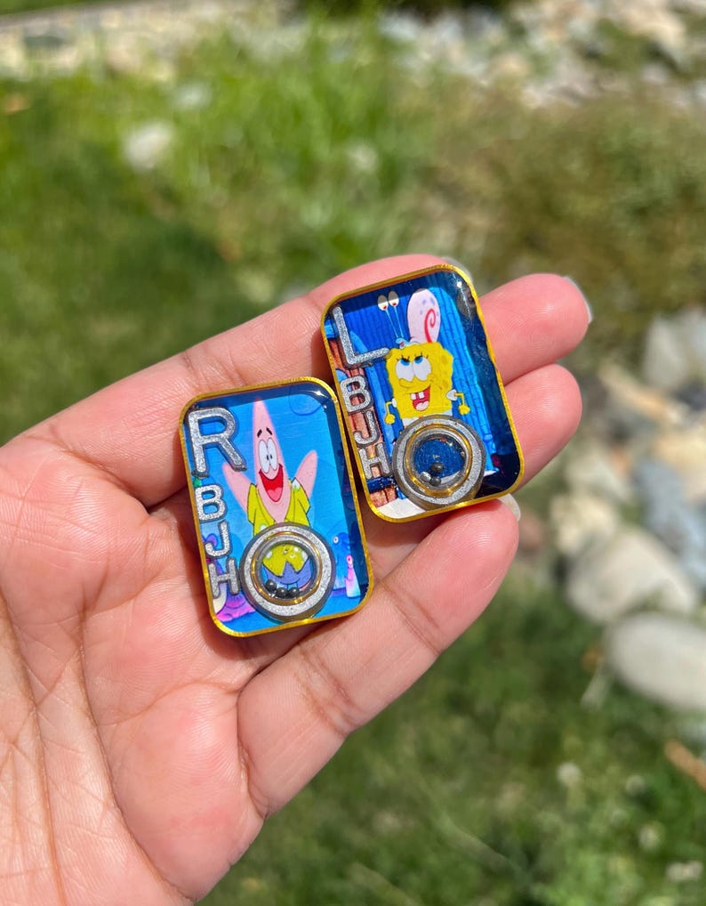 Spongebob X-ray Markers With Initials | Rad Tech Gift | Personalized R ...