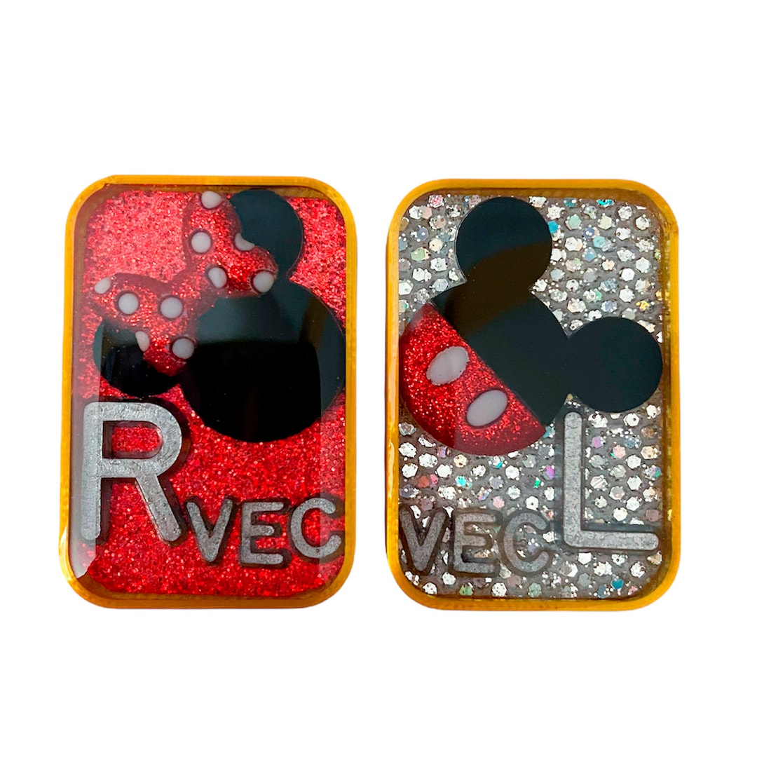 Mickey and Minnie X-ray Markers | Disney Inspired Personalized X-ray ...