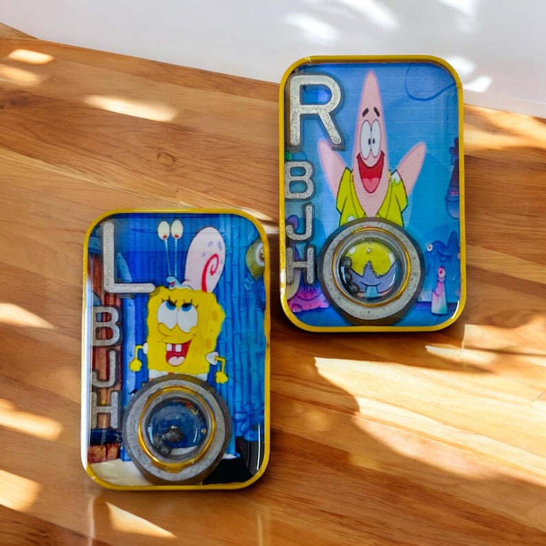 Spongebob X-ray Markers With Initials | Rad Tech Gift | Personalized R ...