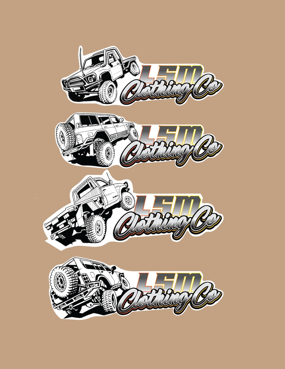 Nissan GU, GQ Patrol Ute & Wagon Bumper/slap Stickers/decals - Etsy ...