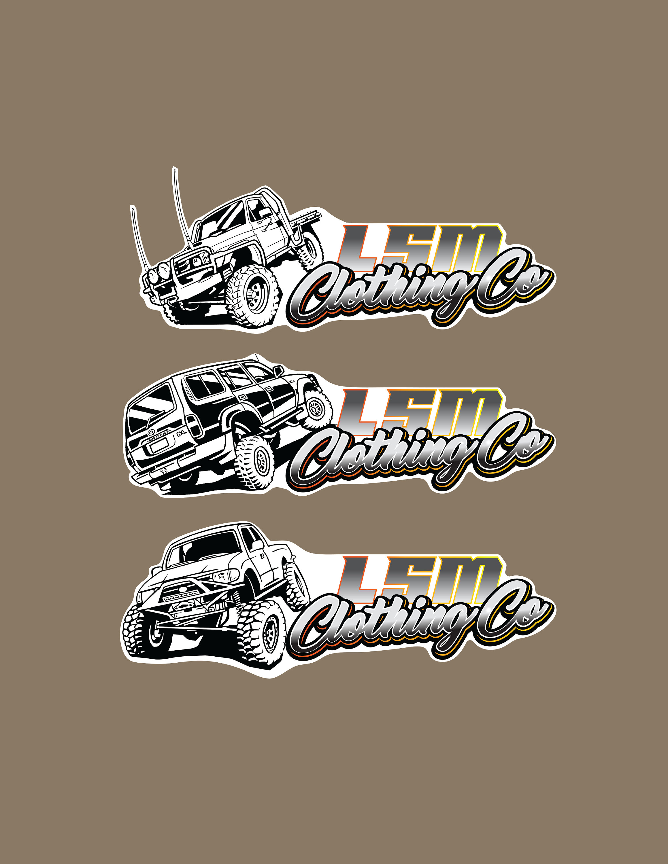 Toyota Landcruiser, Hilux, 80 Series, 79 Series Bumper/car Stickers ...